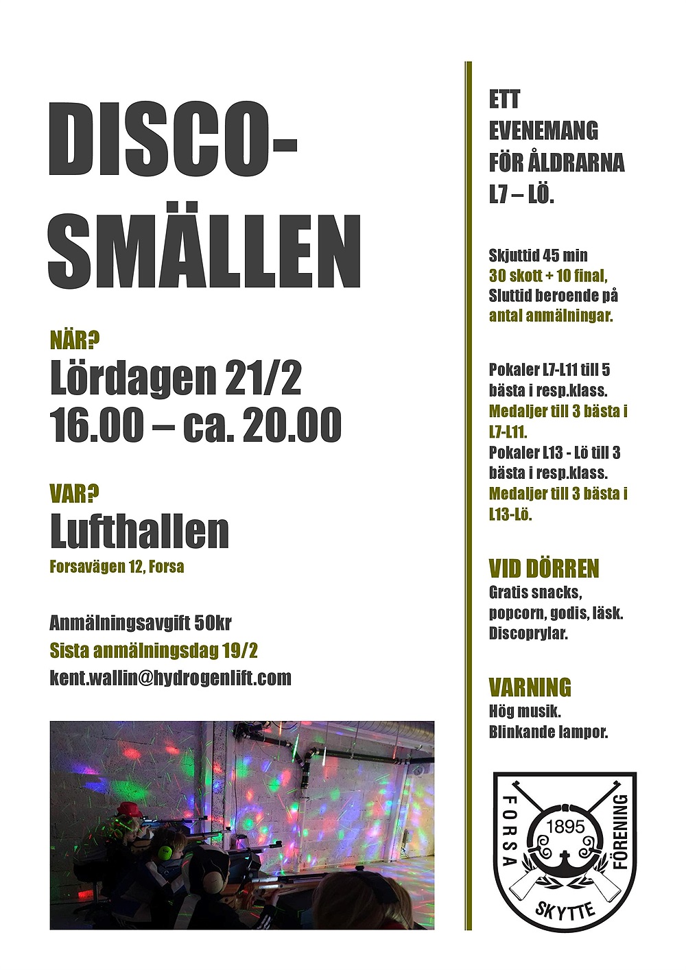 DISCOSMÄLLEN / Forsa SkF