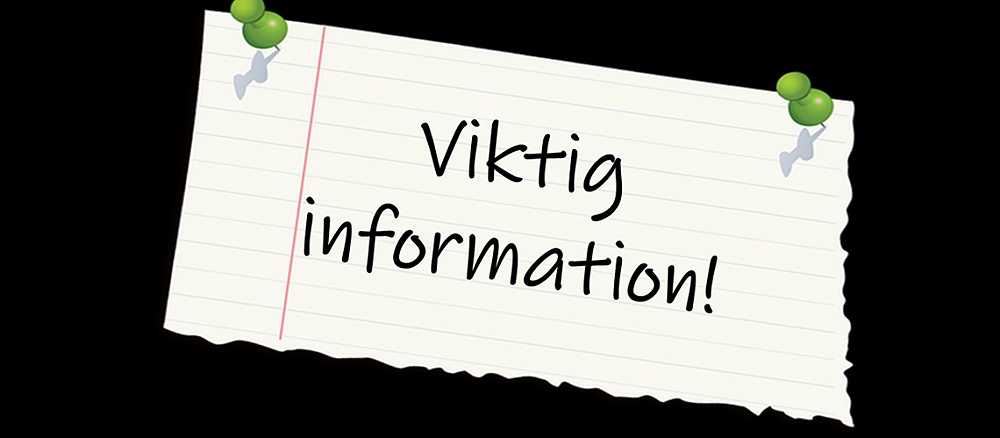 Viktig information / Täby HBK