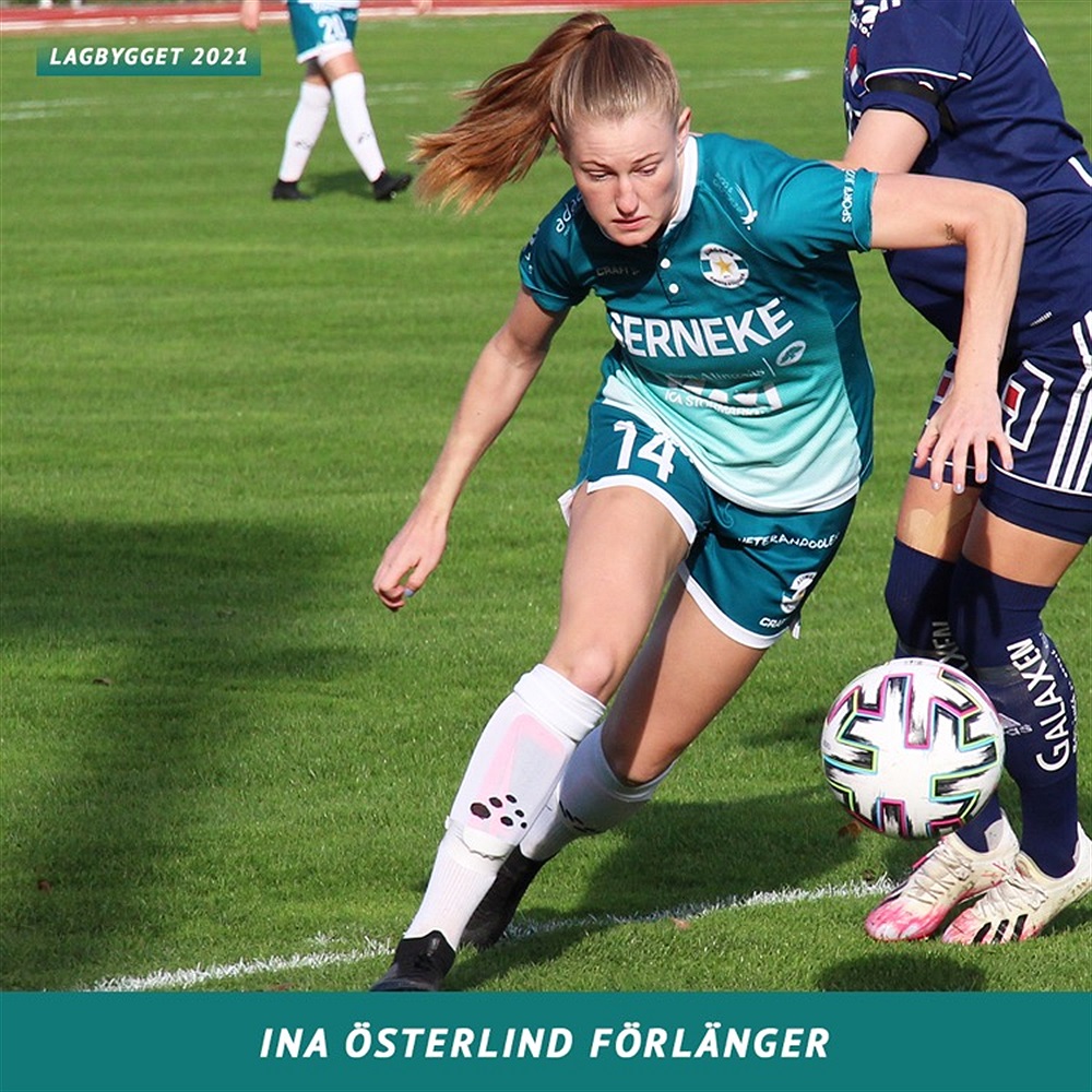 Ina Österlind förlänger över 2021 / Alingsås IF - Dam