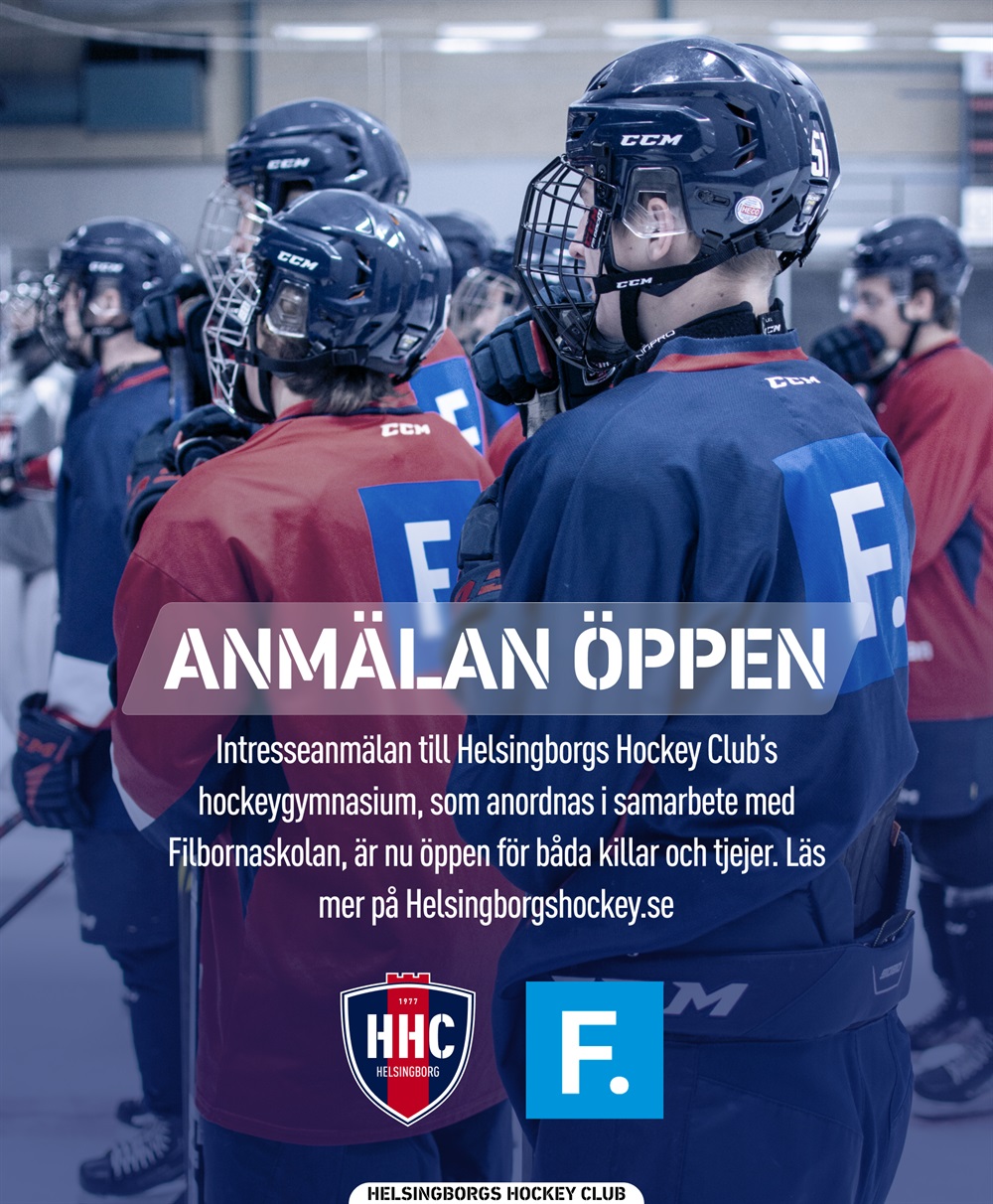 Intresseanmälan till hockeygymnasiet är öppen / Helsingborgs HC