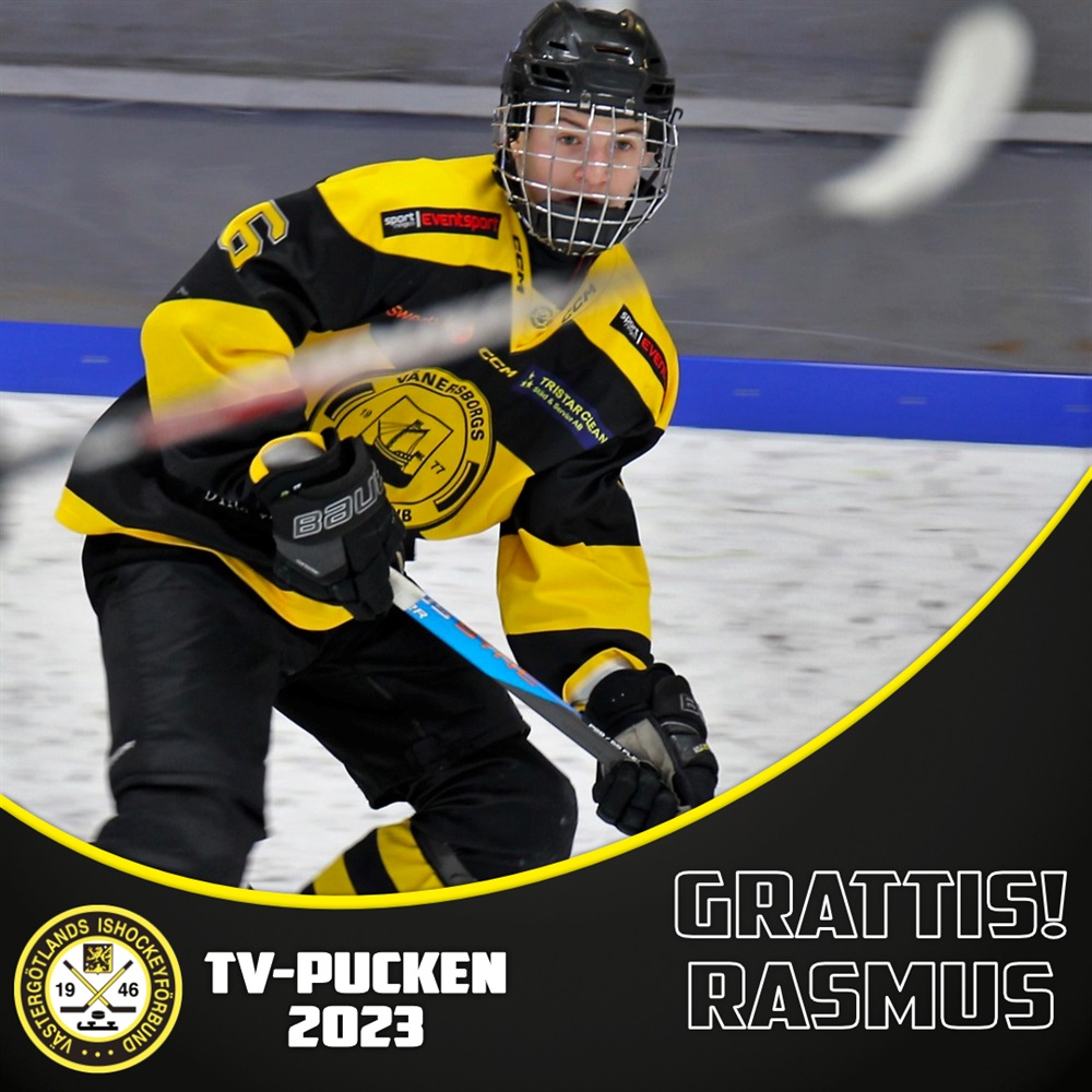 TV-Pucken 2023, Grattis och lycka till Rasmus! / Vänersborgs HC
