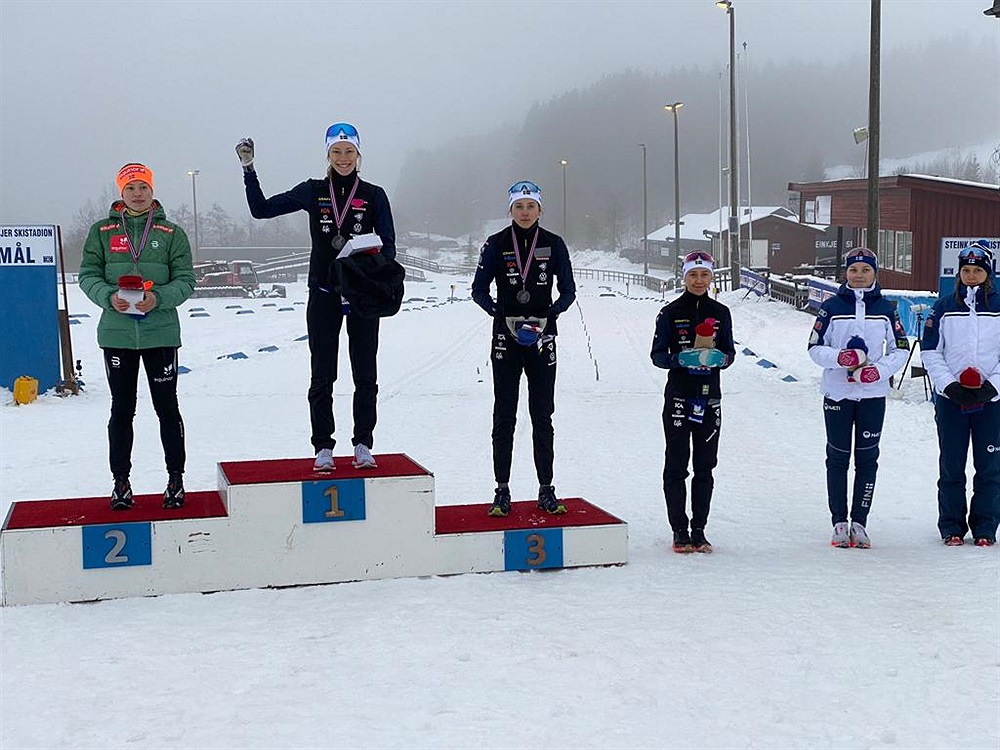 Erica vann i Nordic JR Competition / Täby IS Skidor