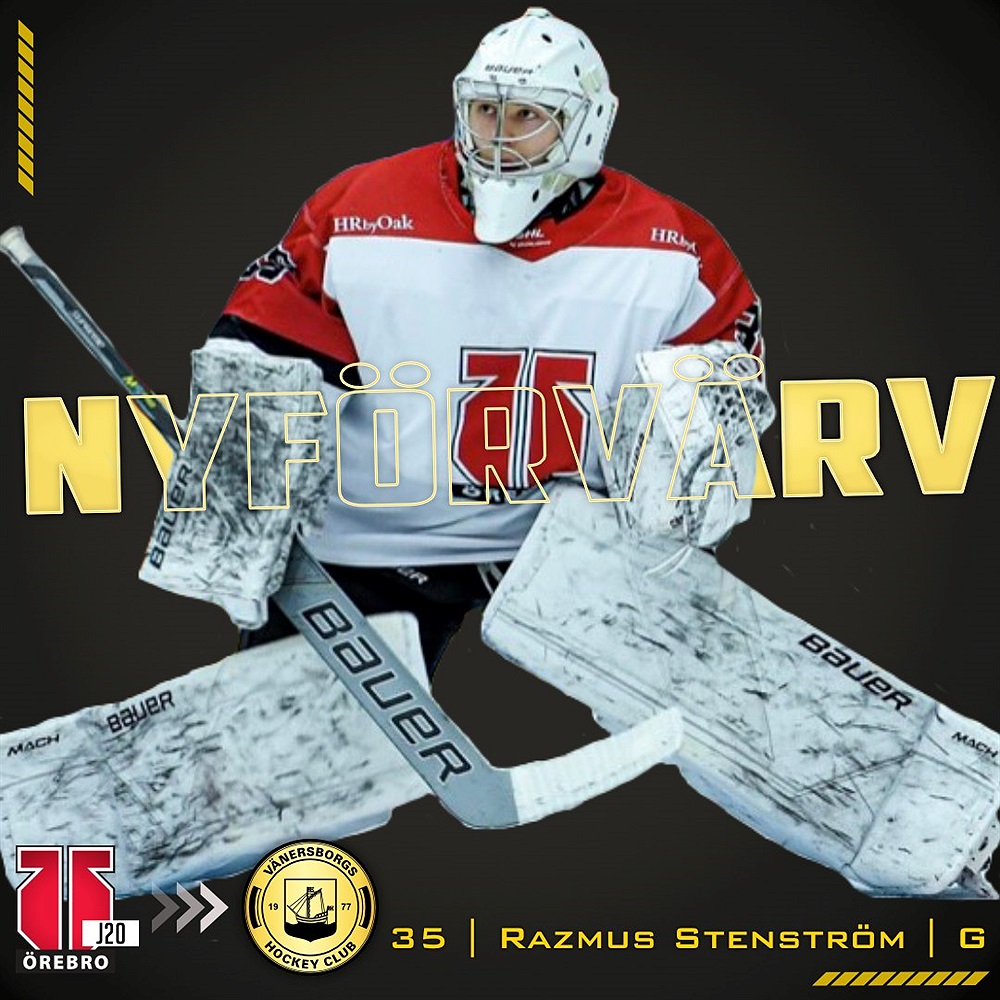 Välkommen Razmus Stenström! / Vänersborgs HC