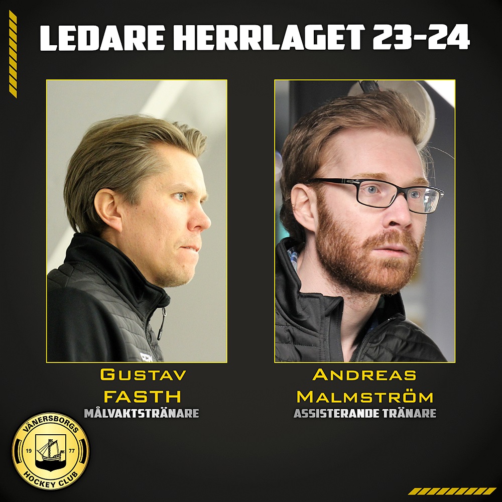 Målvaktstränare och assisterande tränare klara! / Vänersborgs HC