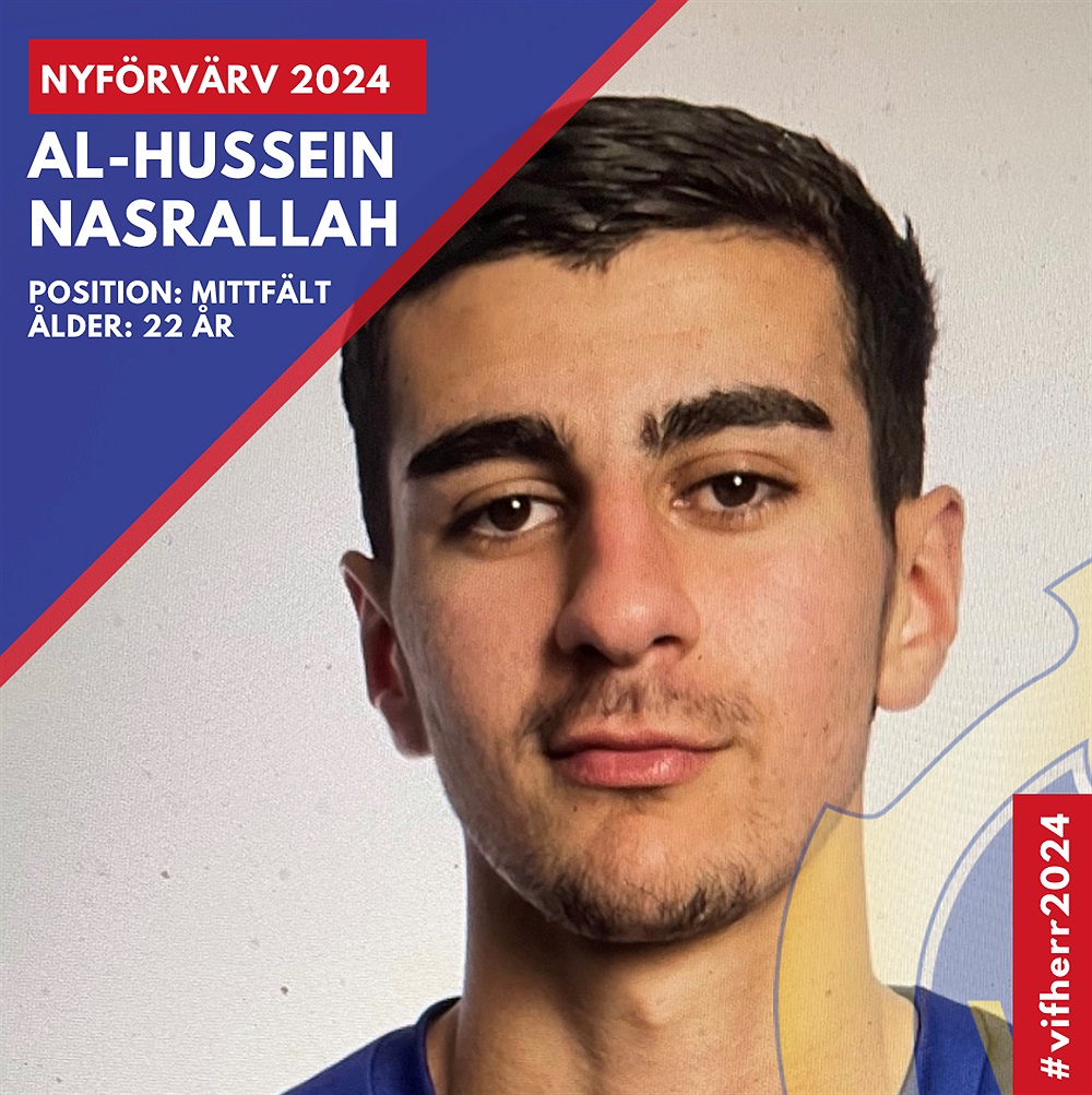 Välkommen Al-Hussein! "En teknisk mittfältare" / Vänersborgs IF - Herrar
