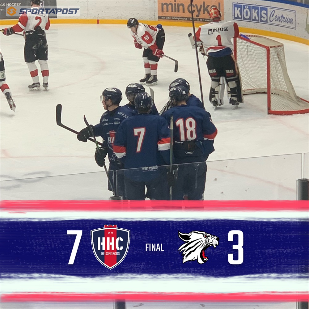 Helsingborg befäster sin serieledningen / Helsingborgs HC - A-lag - Hockeytvåan - Svenskalag.se